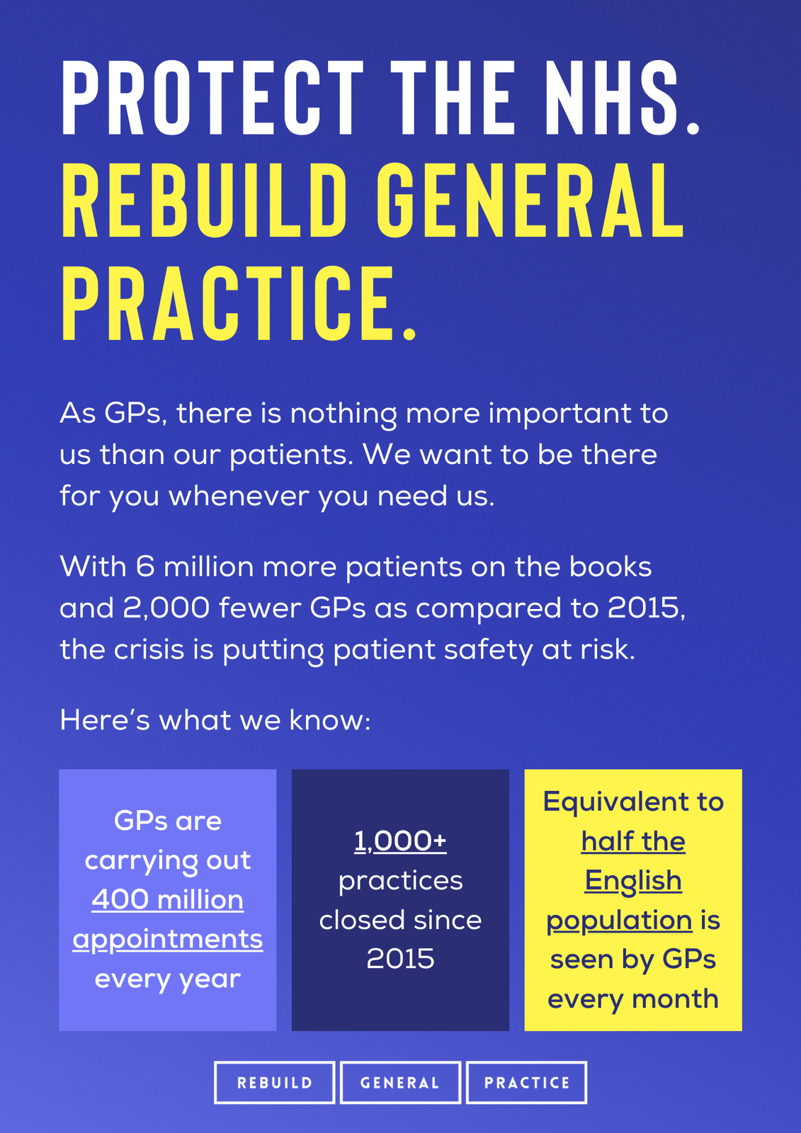 Download Rebuild General Practice flyers